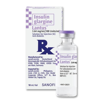 LANTUS Insulin Glargine 100IU Solution for Injection 10mL price in the ...